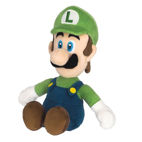 Sanei Super Mario All Star Collection 10" Luigi Plush, Small