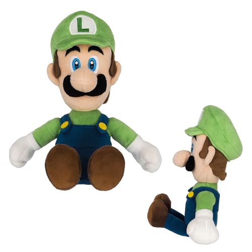 Sanei Super Mario All Star Collection 10" Luigi Plush, Small