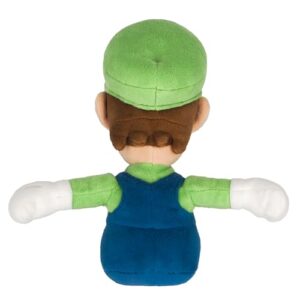 Sanei Super Mario All Star Collection 10" Luigi Plush, Small