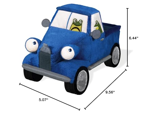 YOTTOY Contemporary Collection | Little Blue Truck Soft Stuffed Plush Toy – 8.5”