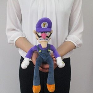 Sanei Super Mario All Star Collection 12.5" Waluigi Plush, Small