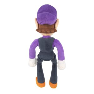 Sanei Super Mario All Star Collection 12.5" Waluigi Plush, Small