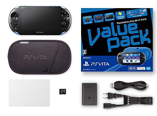 PlayStation Vita Value Pack Wi-Fi Blue/Black