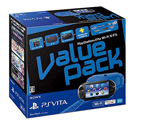 PlayStation Vita Value Pack Wi-Fi Blue/Black