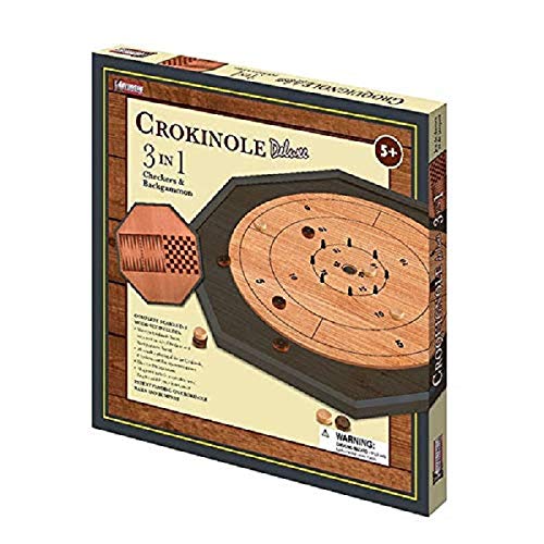 Crokinole Deluxe 3 in 1