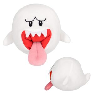 Sanei Super Mario All Star Collection 4" Ghost Boo Plush, Small