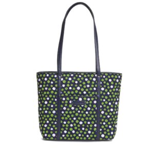 vera bradley small trimmed vera (lucky dots)