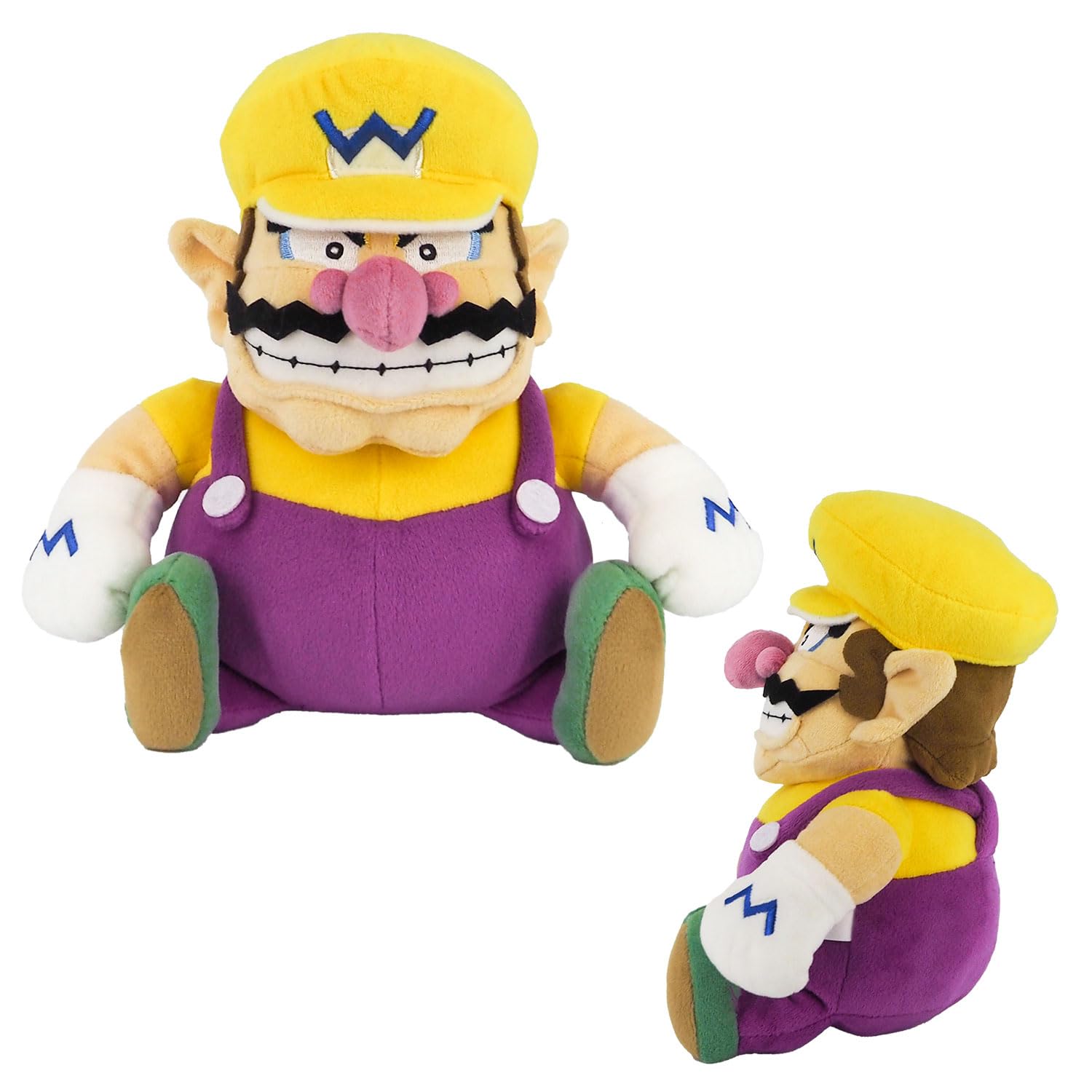 Sanei All Star Collection 10 Inches Wario Plush, Small