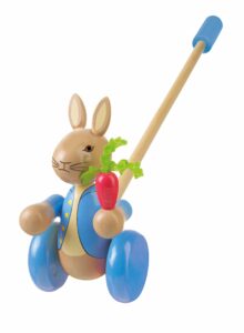 orange tree toys peter rabbit push along