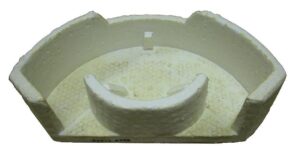 1602515 dutchwest (vt castings) replacement refractory assembly