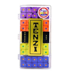 tenzi snazzy set - 40 dice - colors may vary