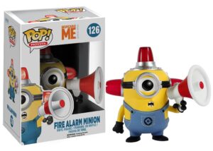 funko pop movies: despicable me 2 - fire alarm minion action figure