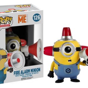 Funko POP Movies: Despicable Me 2 - Fire Alarm Minion Action Figure