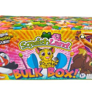 Sqwishland Bulk Box (250 Capsules) -Series 6: Mini Capsule Squishy Animal Toys | Perfect Party Favors, Pencil Toppers, Classroom Prizes, Collectible Toys for Kids