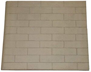 set of two fireplace replacement panels (24" h x 40" w)