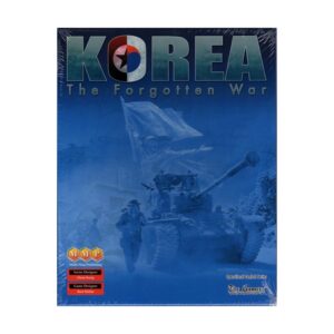 mmp multi-man publications korea, the forgotten war, 2nd edition