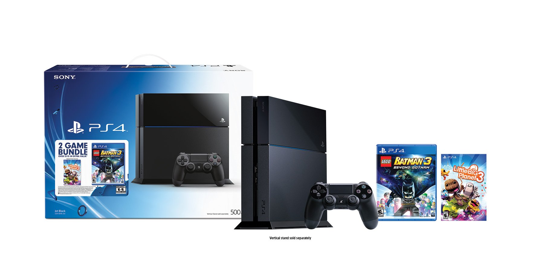 PlayStation 4 Black Friday Bundle - Lego Batman 3 and Little Big Planet 3[Discontinued]