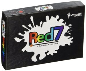 asmadi games asi-0050 red7 card game , black