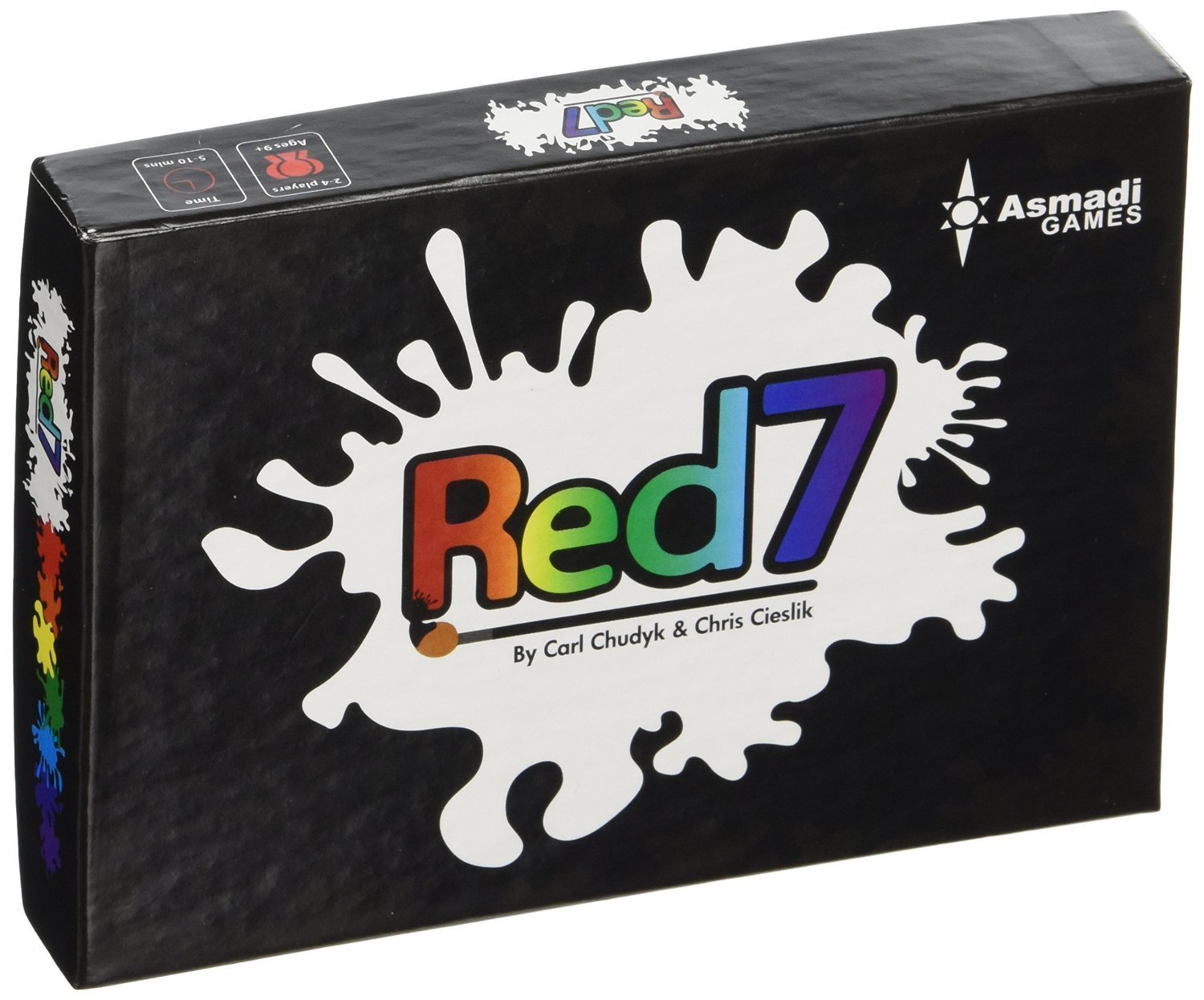 Asmadi Games ASI-0050 Red7 Card Game , Black