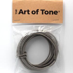 The Art Of Tone 12' Gavitt Braided Cloth-Covered Pre-Tinned Pushback 22 AWG Guitar Wire