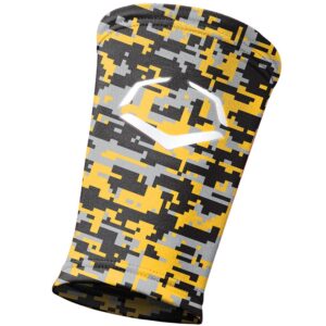 evoshield evosleeve (yellow/black camo, youth)