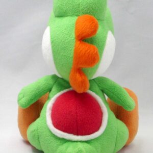 Sanei Super Mario All Star Collection 8" Yoshi Plush, Small , Green