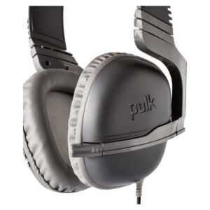 polk audio striker p1 gaming headset - black