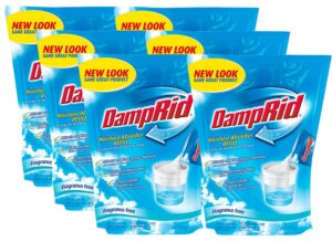 damprid fg30k refill bag fragrance free, 6-pack, 6 piece