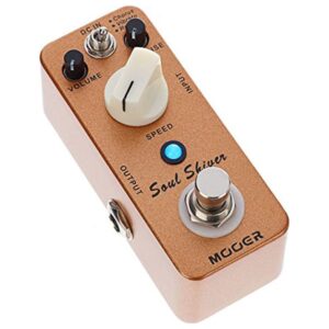 mooer soul shiver rotary chorus vibrato effects pedal