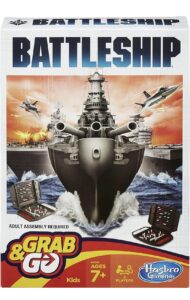 hasbro gaming battleship grab & go game