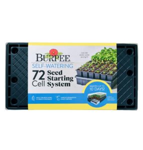 burpee self-watering seed starter tray, 72 cells