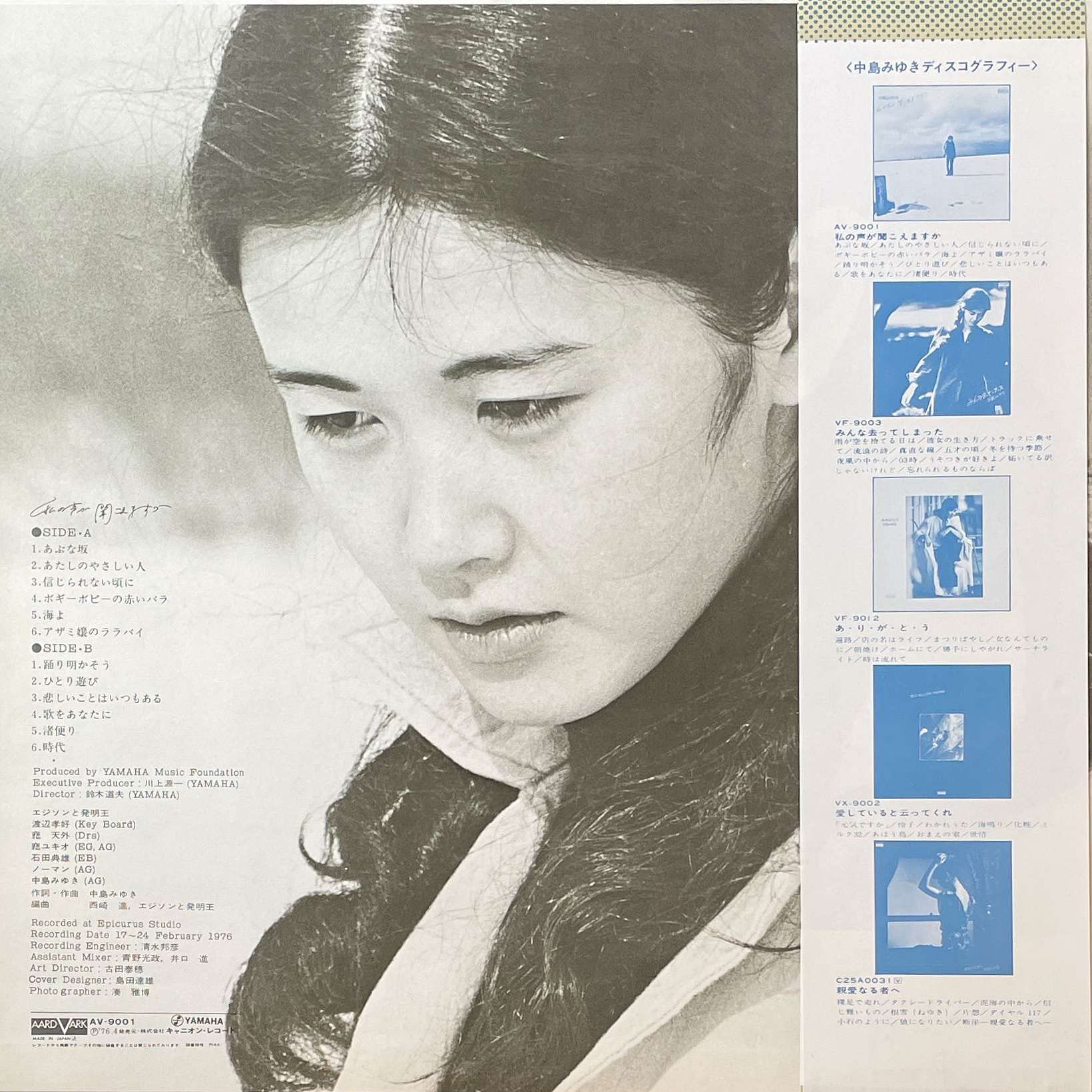 私の声が聞こえますか [12" Original Analog LP Record]