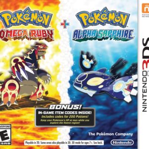 Pokemon Omega Ruby and Pokemon Alpha Sapphire Dual Pack - Nintendo 3DS