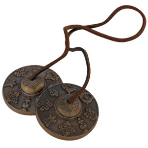 Buddhist Chime Tibetan Cymbal Bell Musical Instrument 2.5 Inch