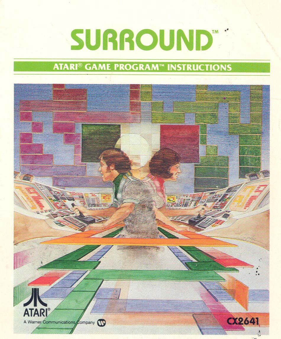 Surround - Atari Video Game Instruction Manual (1978) CX2641