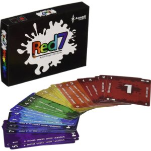 Asmadi Games ASI-0050 Red7 Card Game , Black