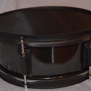 Snare (12" mesh pad) for electronic drum - Plain Black look - for Alesis and Roland