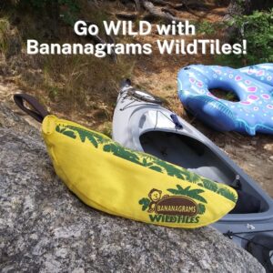 Bananagrams WildTiles Vocabulary Building and Spelling Improvement Lettered Tile Game for Ages 7 and Up