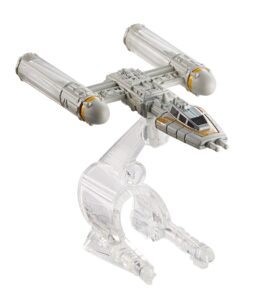 hot wheels star wars starship y-wing vehicle