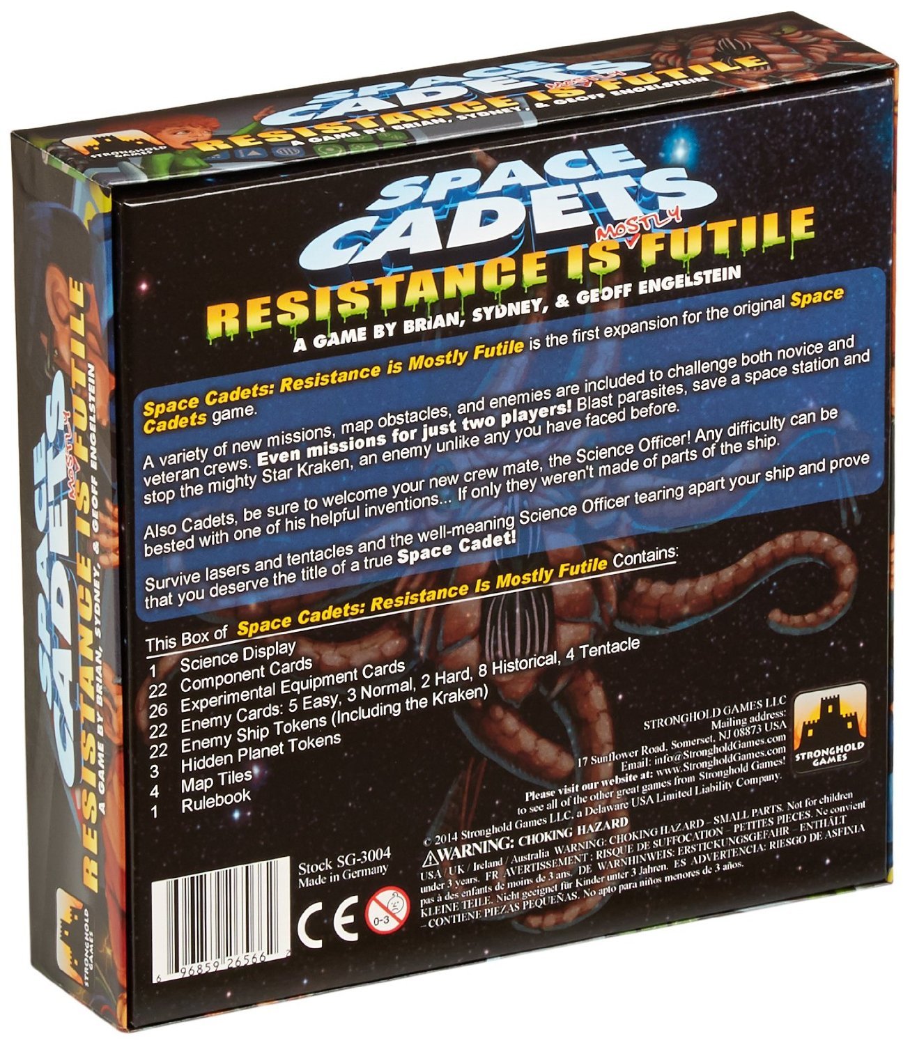 Stronghold Games Space Cadets Resistance is Mostly Futile Game