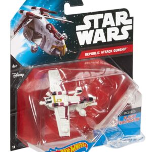 Hot Wheels Star Wars Starship Republic Gunship Vehicle