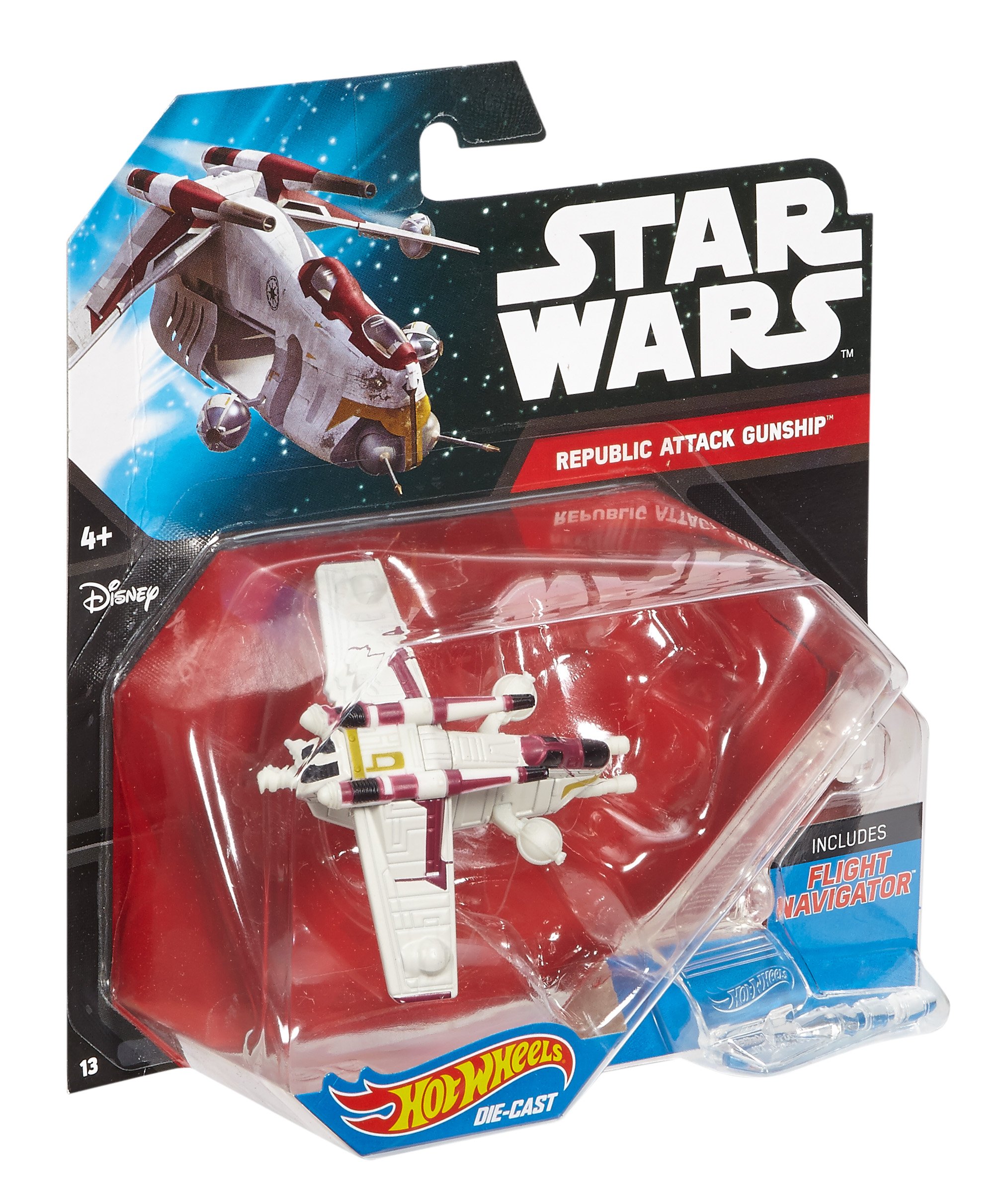 Hot Wheels Star Wars Starship Republic Gunship Vehicle