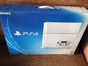 sony playstation 4 console (white)