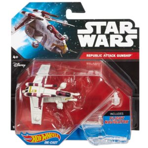 Hot Wheels Star Wars Starship Republic Gunship Vehicle