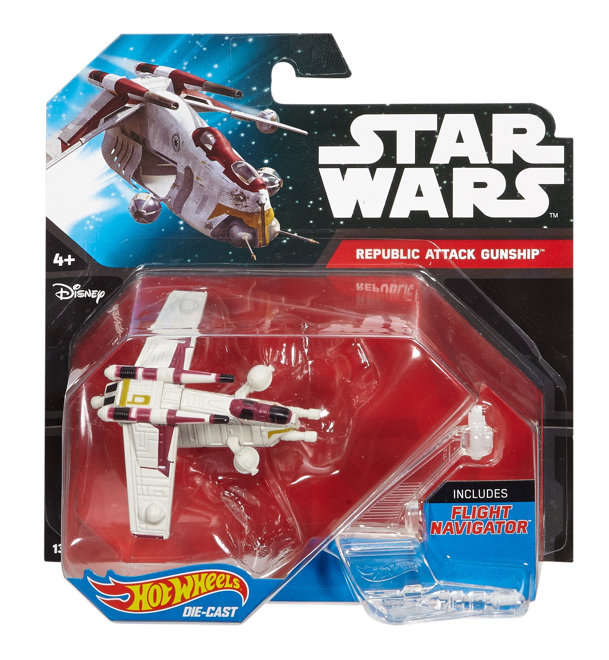 Hot Wheels Star Wars Starship Republic Gunship Vehicle