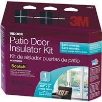 3M 2144W-6 Interior Patio Door Insulator Kit