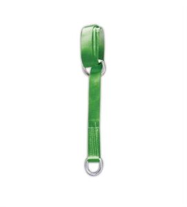 miller cross-arm strap, d-rings, 6-ft., green