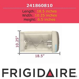 Frigidaire 241860810 w/Auger Refrigerator Ice Bucket, White