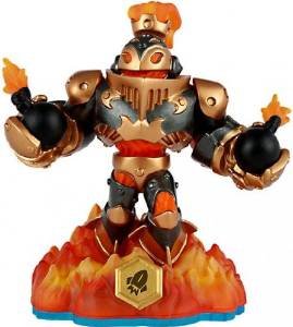 skylanders swap force loose swappable figure blast zone [from regular edition starter]