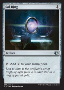 magic the gathering - sol ring - commander 2014